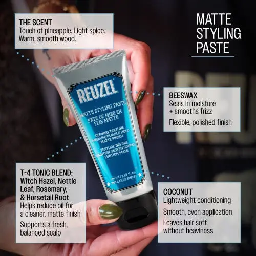 REUZEL Matte Styling Paste - None
