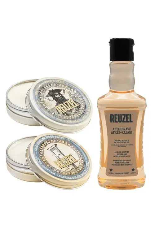 REUZEL Wood & Spice Beard Bundle Trio - None