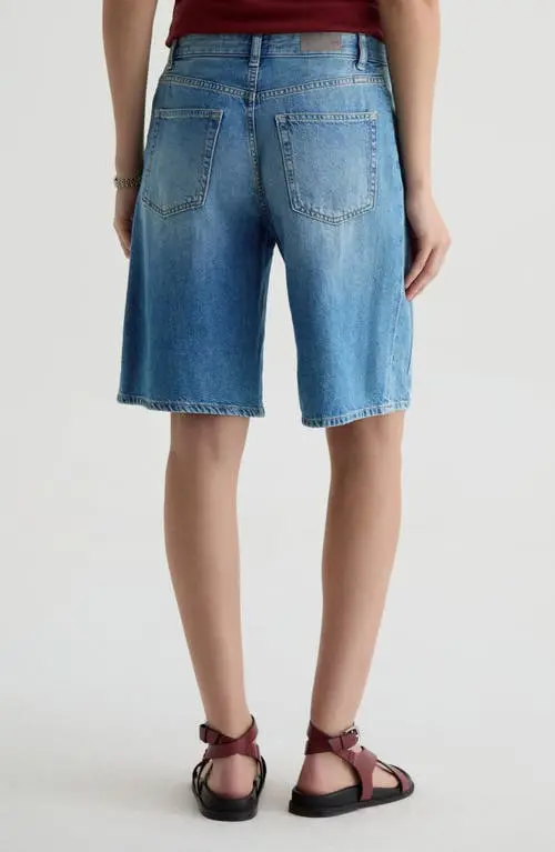 Ag Thalia Denim Bermuda Shorts