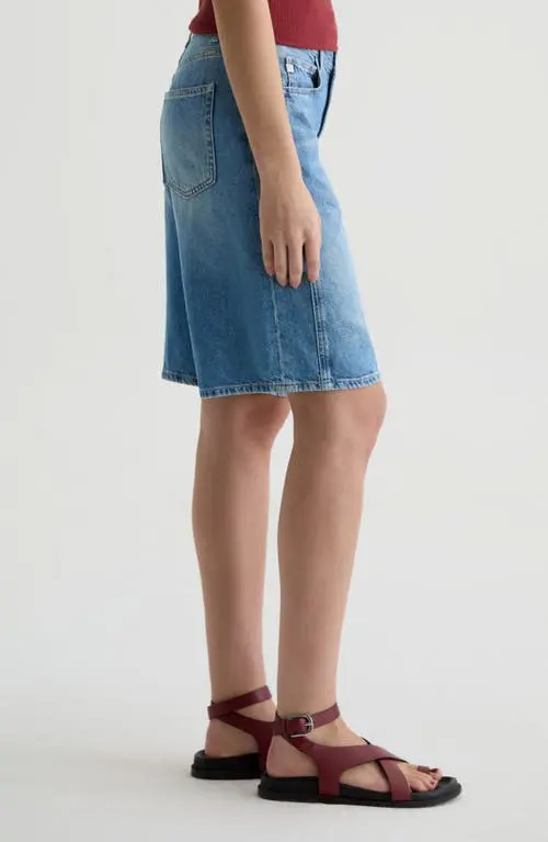 Ag Thalia Denim Bermuda Shorts
