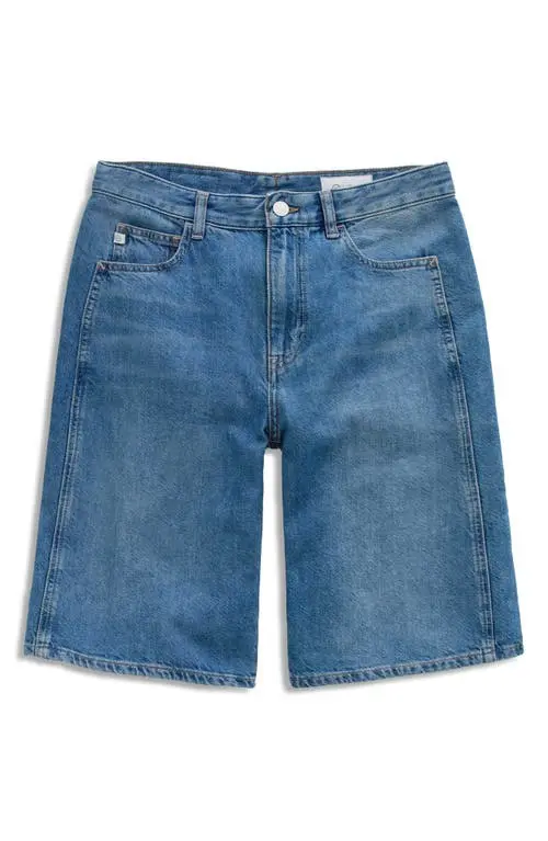 Ag Thalia Denim Bermuda Shorts