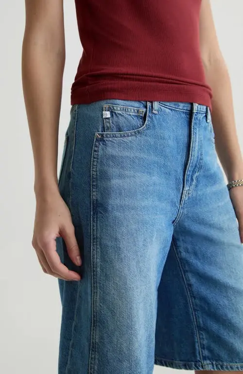 Ag Thalia Denim Bermuda Shorts