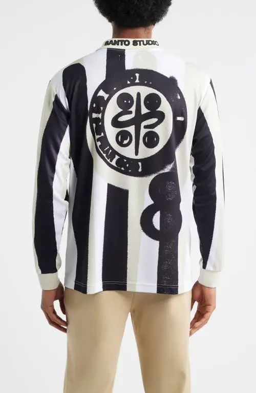 SANTO STUDIO Team Long Sleeve Club Jersey - Black