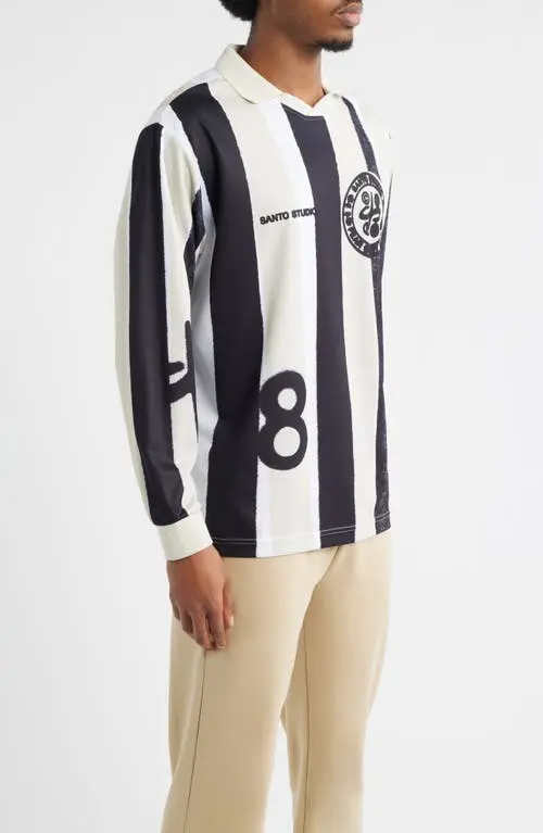 SANTO STUDIO Team Long Sleeve Club Jersey - Black