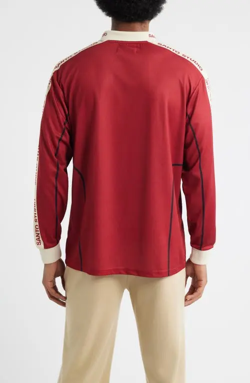 SANTO STUDIO Crest Racing Club Jersey - Red