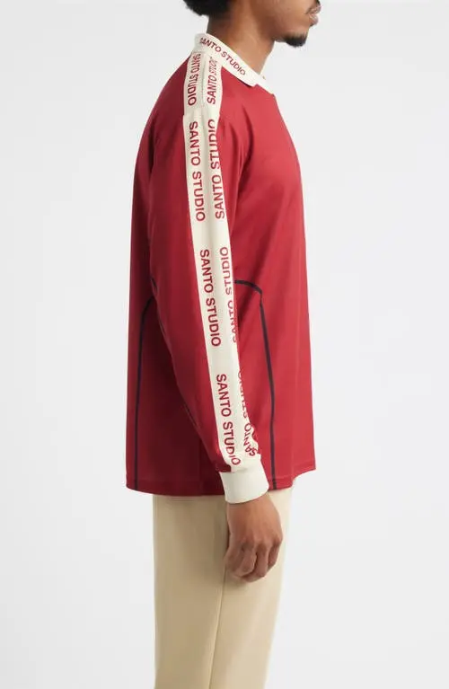 SANTO STUDIO Crest Racing Club Jersey - Red