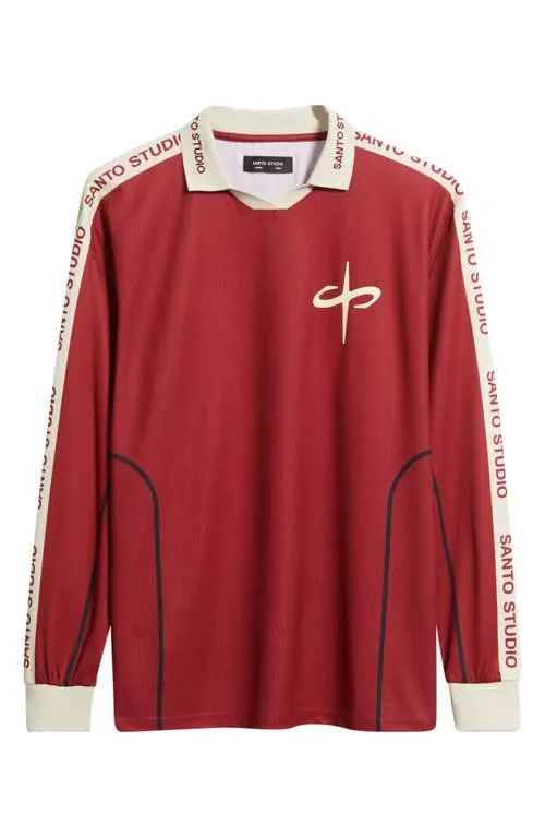 SANTO STUDIO Crest Racing Club Jersey - Red