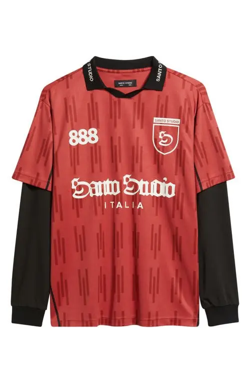 SANTO STUDIO Crest Laye Club Jersey
