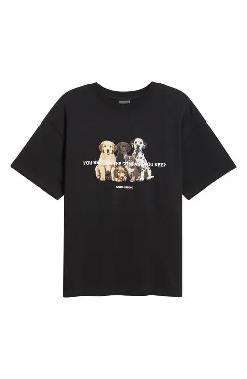 SANTO STUDIO Good Company Drappl Graphic T-shirt