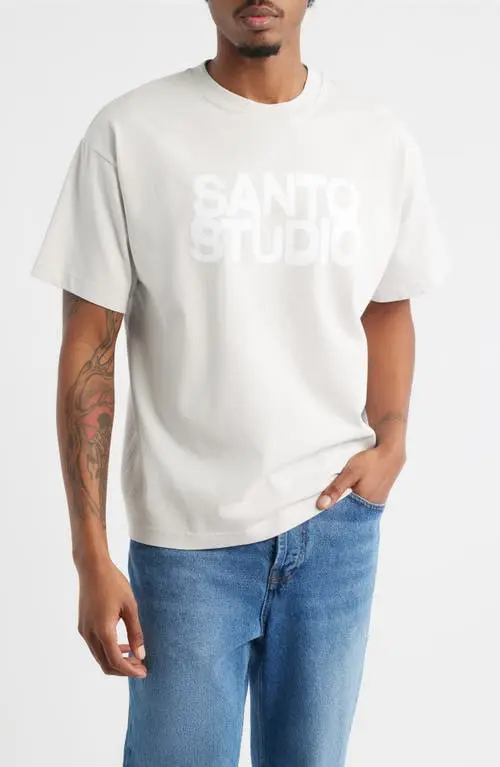 SANTO STUDIO Fullprint Drappo Graphic T-shirt