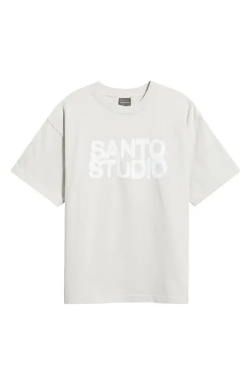 SANTO STUDIO Fullprint Drappo Graphic T-shirt