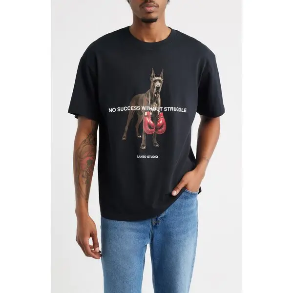 SANTO STUDIO Success Drappo Graphic T-shirt