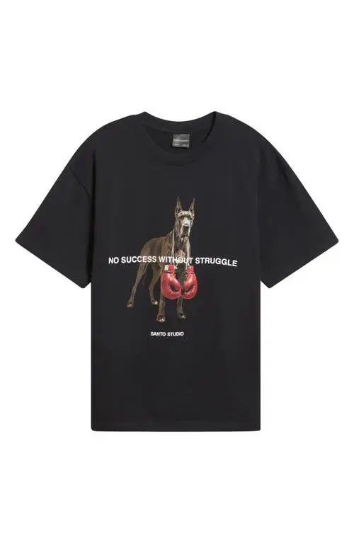 SANTO STUDIO Success Drappo Graphic T-shirt