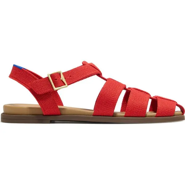 Rothy's The Fisherman Sandal - Scarlet