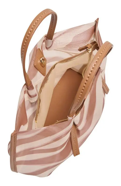 Dolce Vita Selene Mesh Tote Bag - Zebra