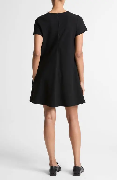 Vince Bias Swing Dress - Black