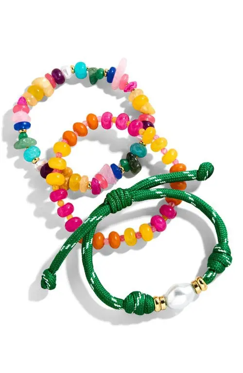 Baublebar Set Of 3 Assorted Bracelets - Rainbow
