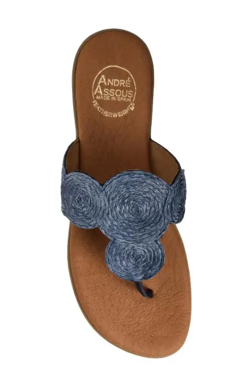 Andre Assous Nikky Featherweights™ Flip Flop - Navy