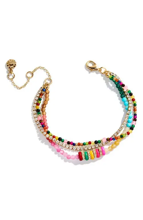 Baublebar Rowan Semiprecious Stone Layered Bracelet - Pink Multi