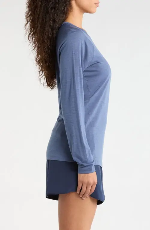 Smartwool Classic All Season Merino Wool Base Layer Long Sleeve T-shirt - Nightfall Blue