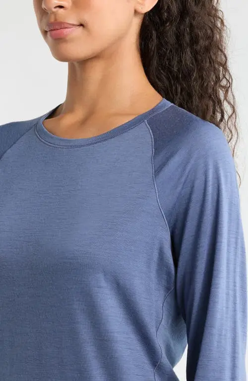 Smartwool Classic All Season Merino Wool Base Layer Long Sleeve T-shirt - Nightfall Blue