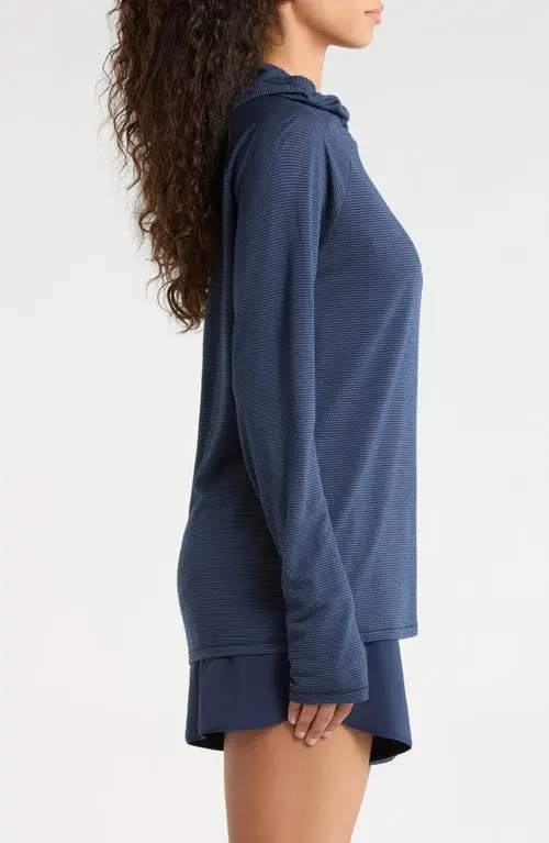 Smartwool Active Mesh Hoodie - Nightfall Deep Navy