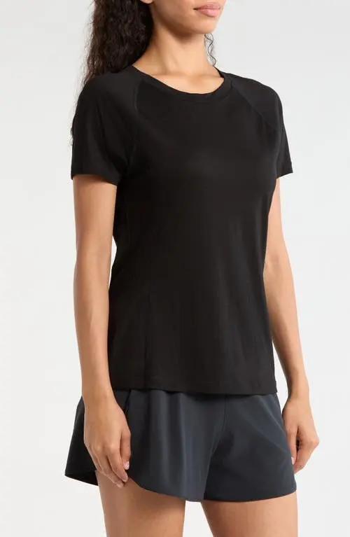 Smartwool Active Ultralite Crewneck T-shirt - Black