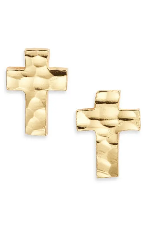 KIARA BY KI-ELE Yeshua Stud Earrings - Gold