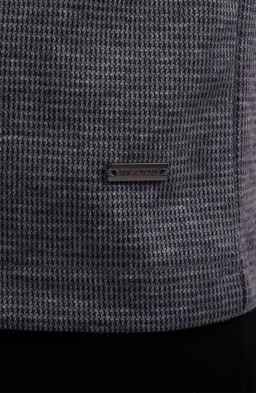 Bugatchi Quarter-zip Pullover - Graphite