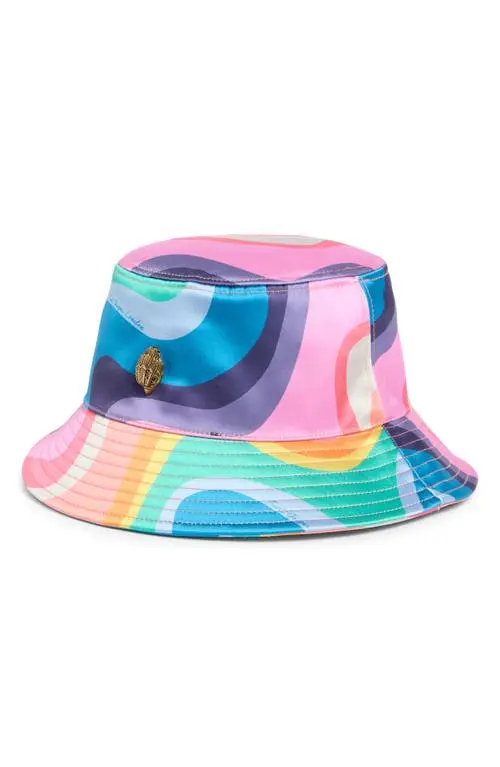Kurt Geiger Printed Bucket Hat - Rainbow