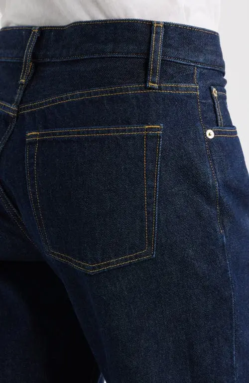 FRAME The Hang Long Straight-leg Jeans - Rinse