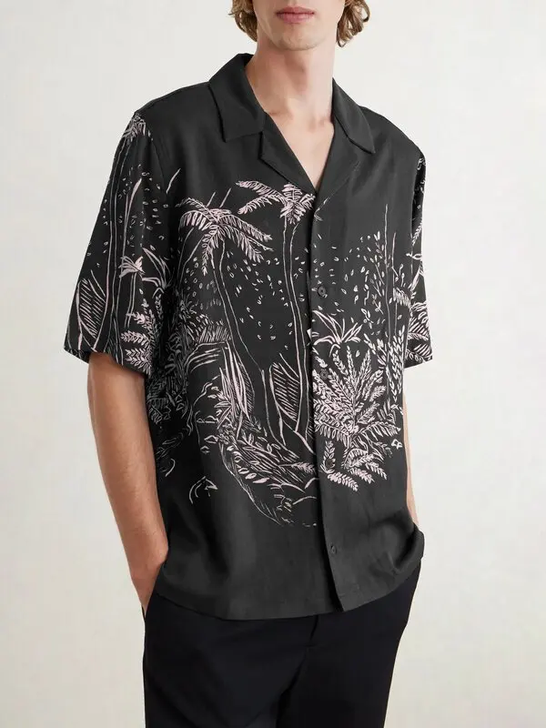 MANAAKI Waihi Tapu Printed Lyocell Shirt