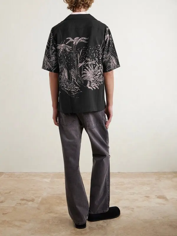 MANAAKI Waihi Tapu Printed Lyocell Shirt