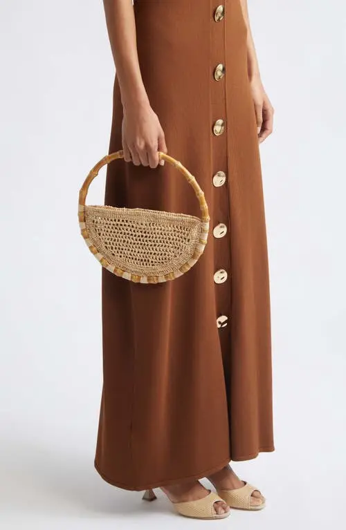 L’ALINGI Bamboo Eternity Raffia Bag