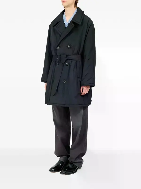 MAISON MARGIELA Padded Belted Coat
