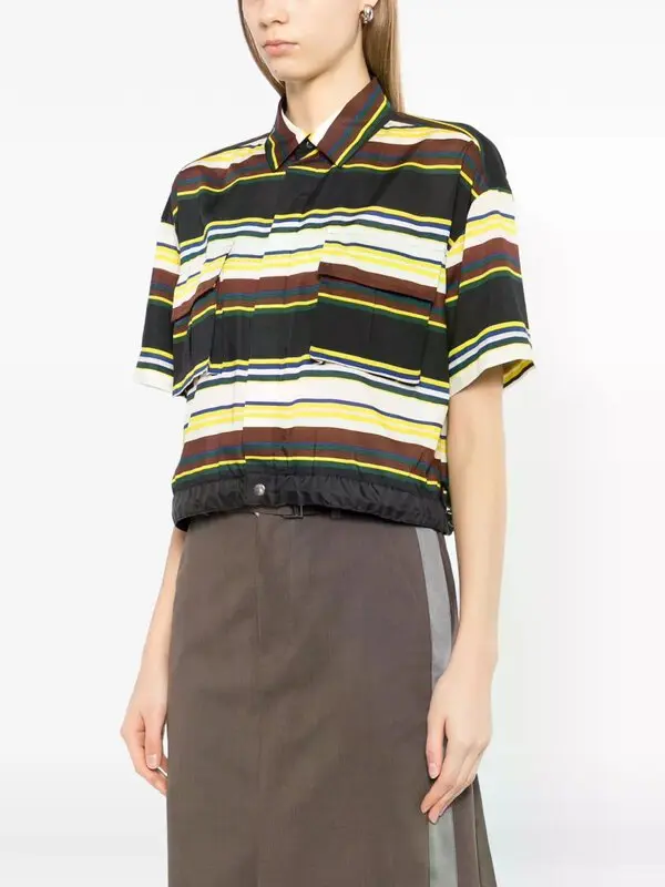 Sacai Striped Pocket Shirt