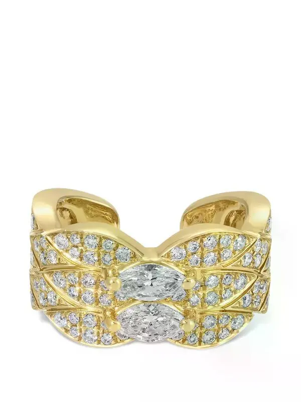 ANITA KO Talitha Diamond Ear Cuff - Gold