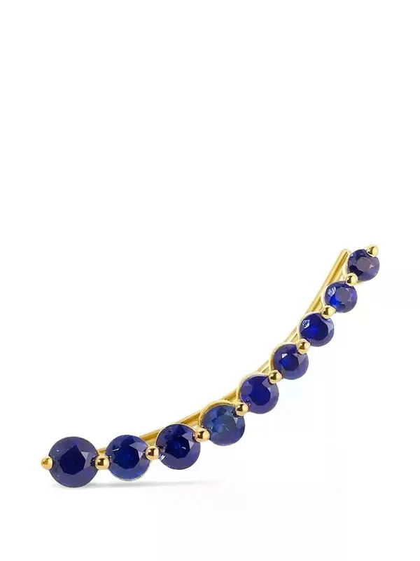 ANITA KO Floating Sapphire Earring - Gold