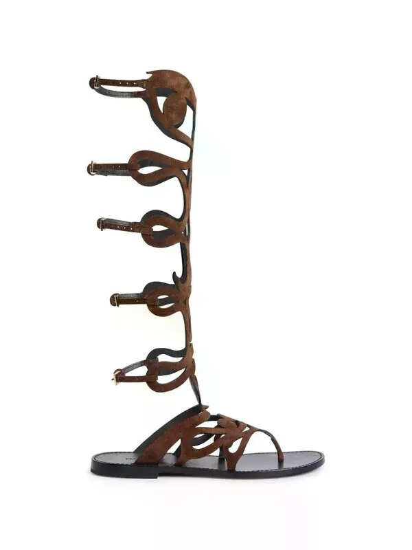 Emilio Pucci Gladiator Sandals - Brown