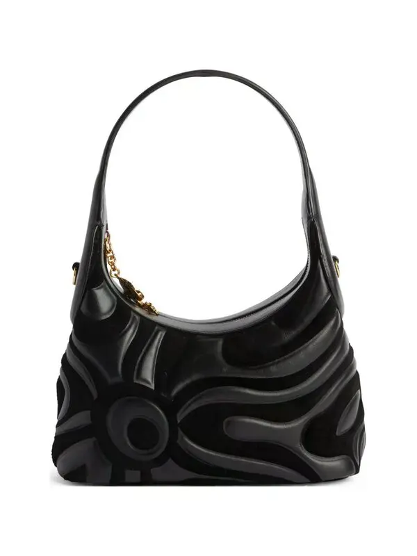 Emilio Pucci Marmo Embossed Leather Bag