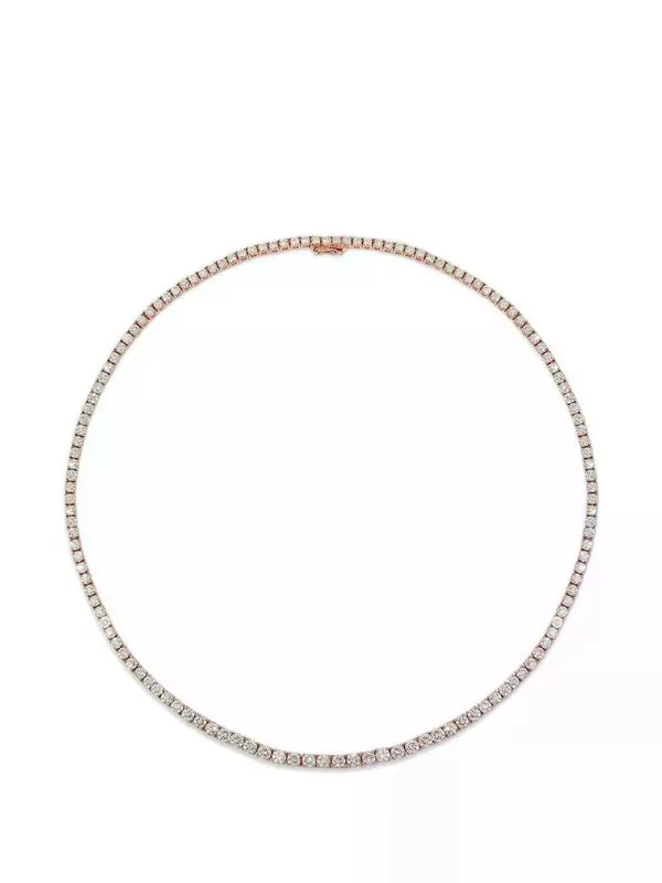 ANITA KO Hepburn Graduated Diamond Necklace - Pink