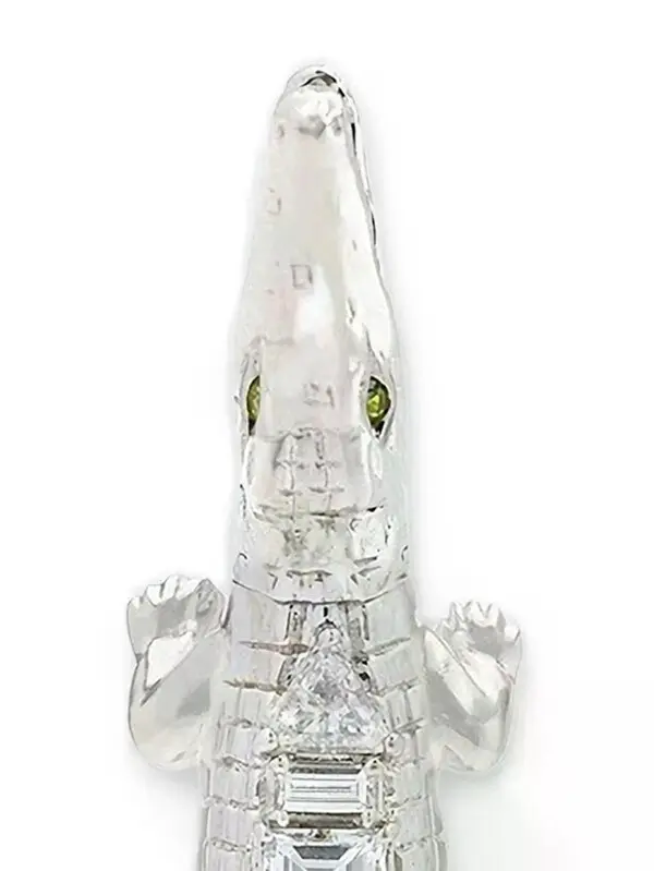 BIBI VAN DER VELDEN Alligator Diamond Earring