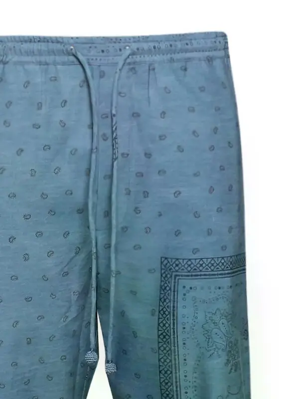 BAZISZT Bandana-print Trousers