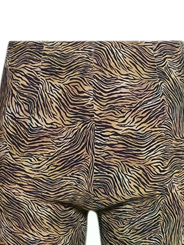 Tove Zebra-print Trousers - Neutrals