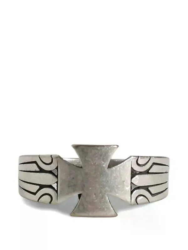 Vetements Cross Ring - Silver