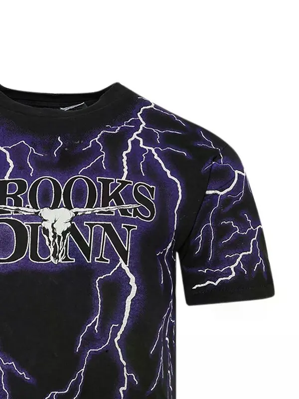 EARTHLING VIP Lightning Print T-shirt - Black