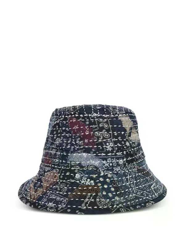 PARIS LAUNDRY Patchwork Boro Bucket Hat