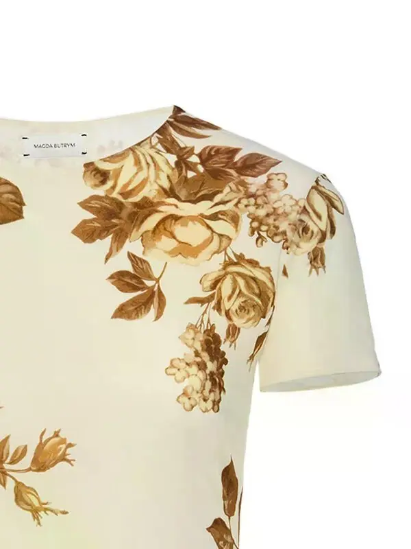Magda Butrym Floral Lace T-shirt