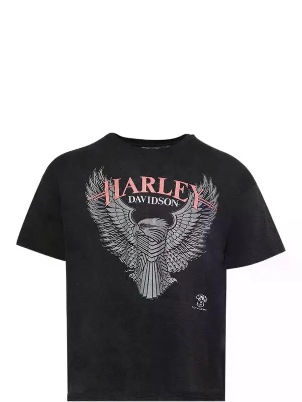 EARTHLING VIP Harley Davidson T-shirt - Black