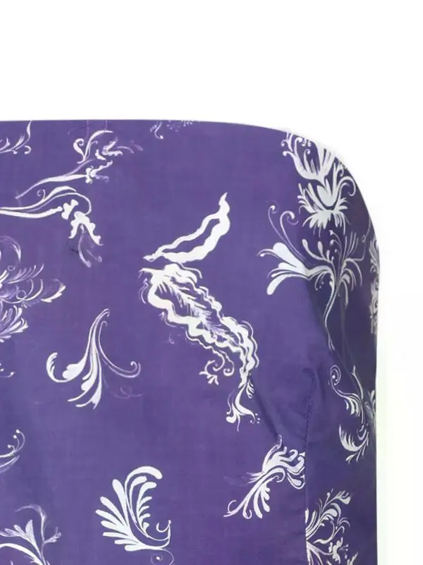 Rosie Assoulin Floral Print Sleeveless Top - Purple